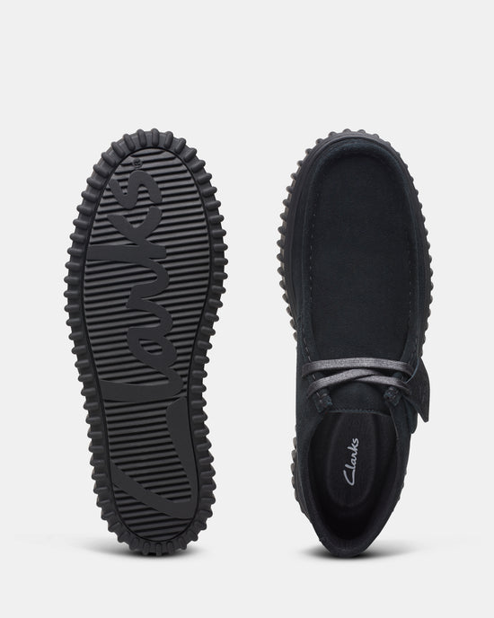 Torhill Hi Black Suede – Clarks