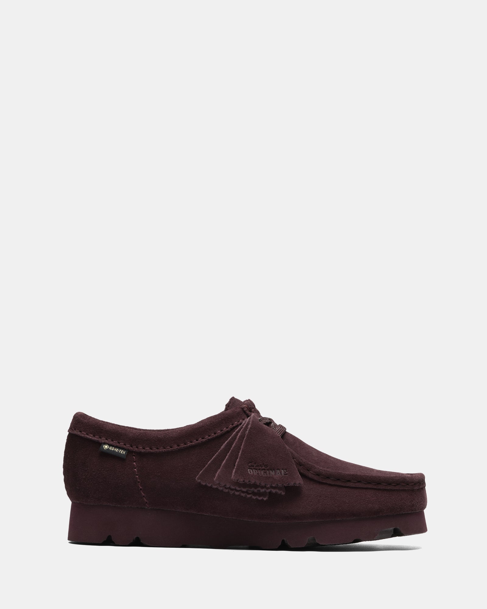 Wallabee Gore-Tex (w) Purple Grape Suede – Clarks