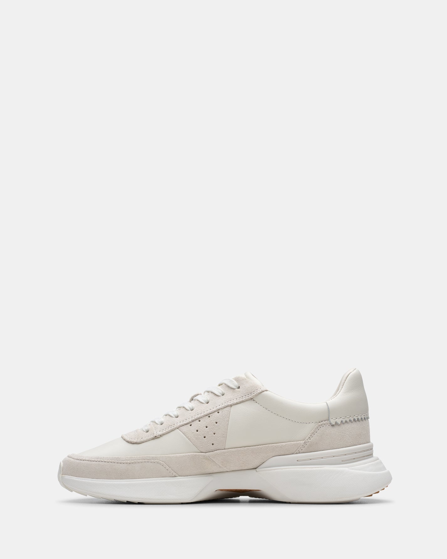 Craft Pace White Leather – Clarks