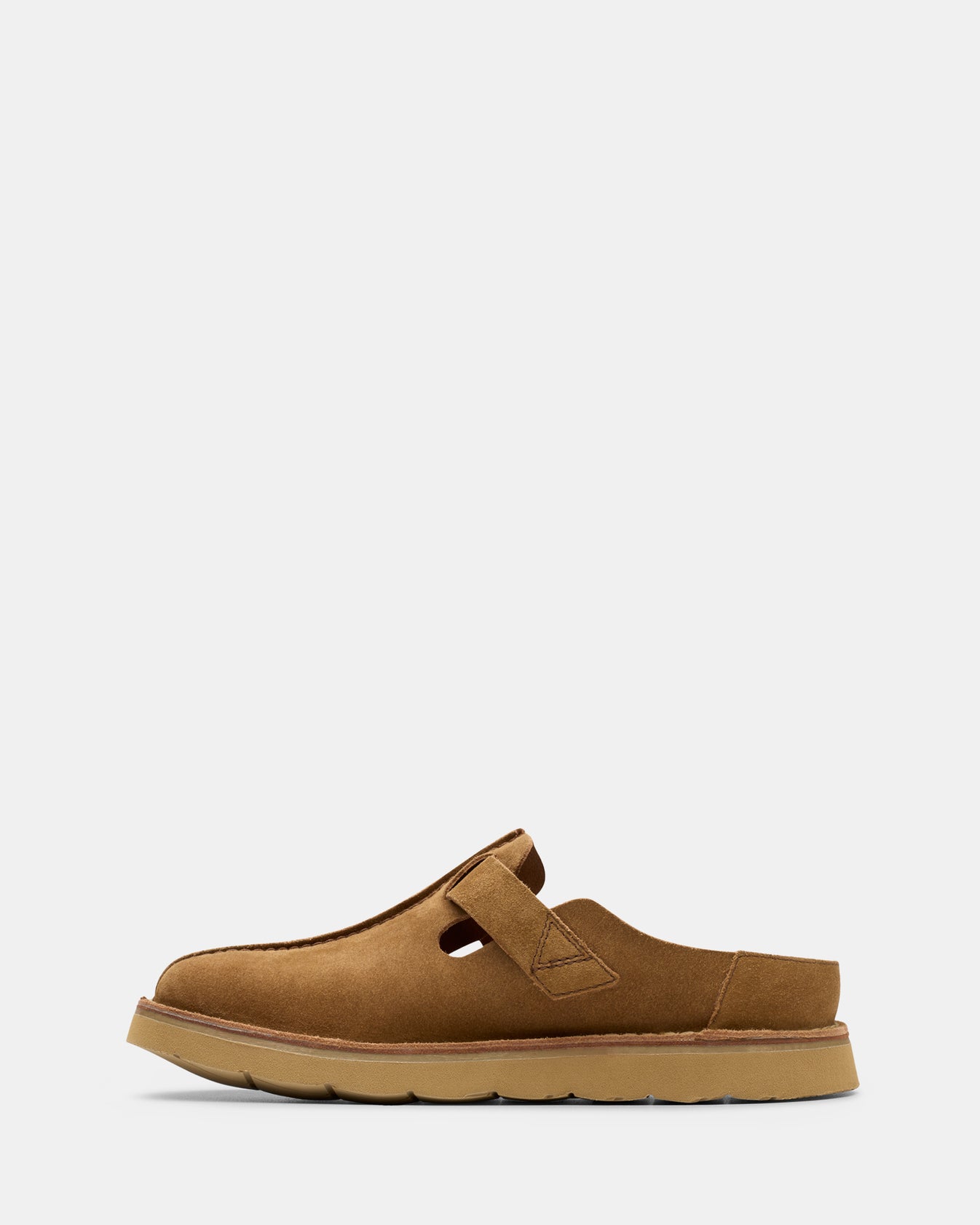 Solsbury Mule Cola Suede – Clarks