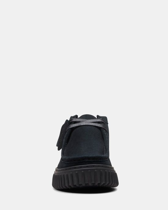 Torhill Hi Black Suede – Clarks