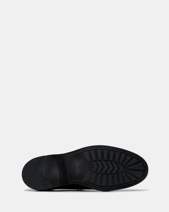 Aldwin Step Black Leather – Clarks