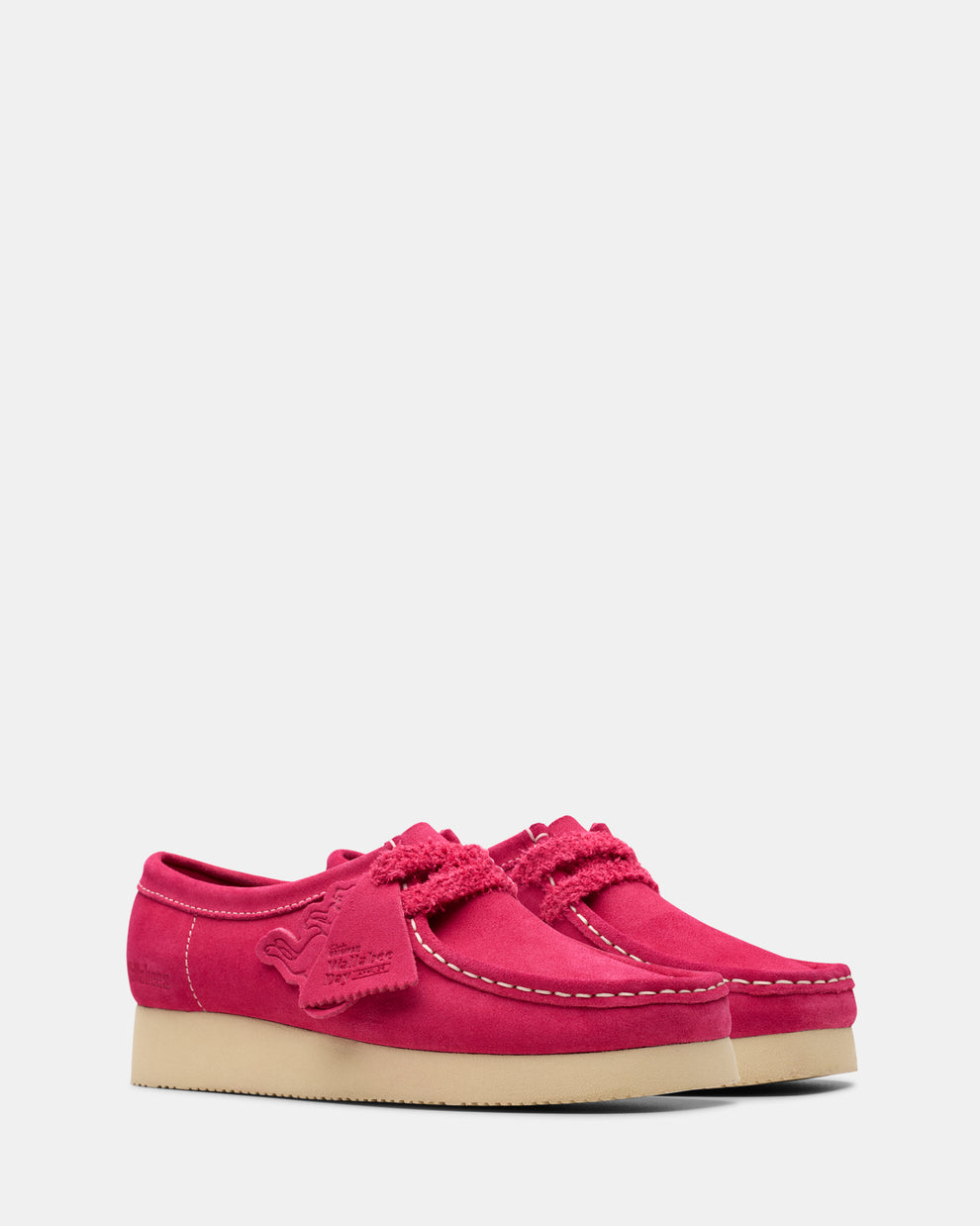 Wallabee. 2604 (w) Bright Pink Sde – Clarks