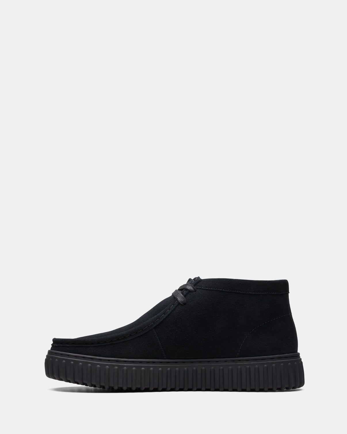 Torhill Hi Black Suede – Clarks