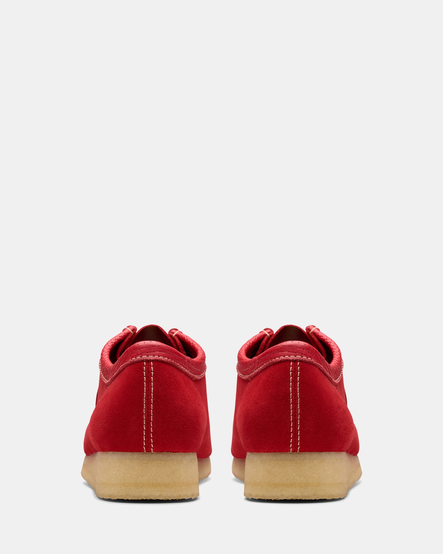 Wallabee (m) Red Suede – Clarks