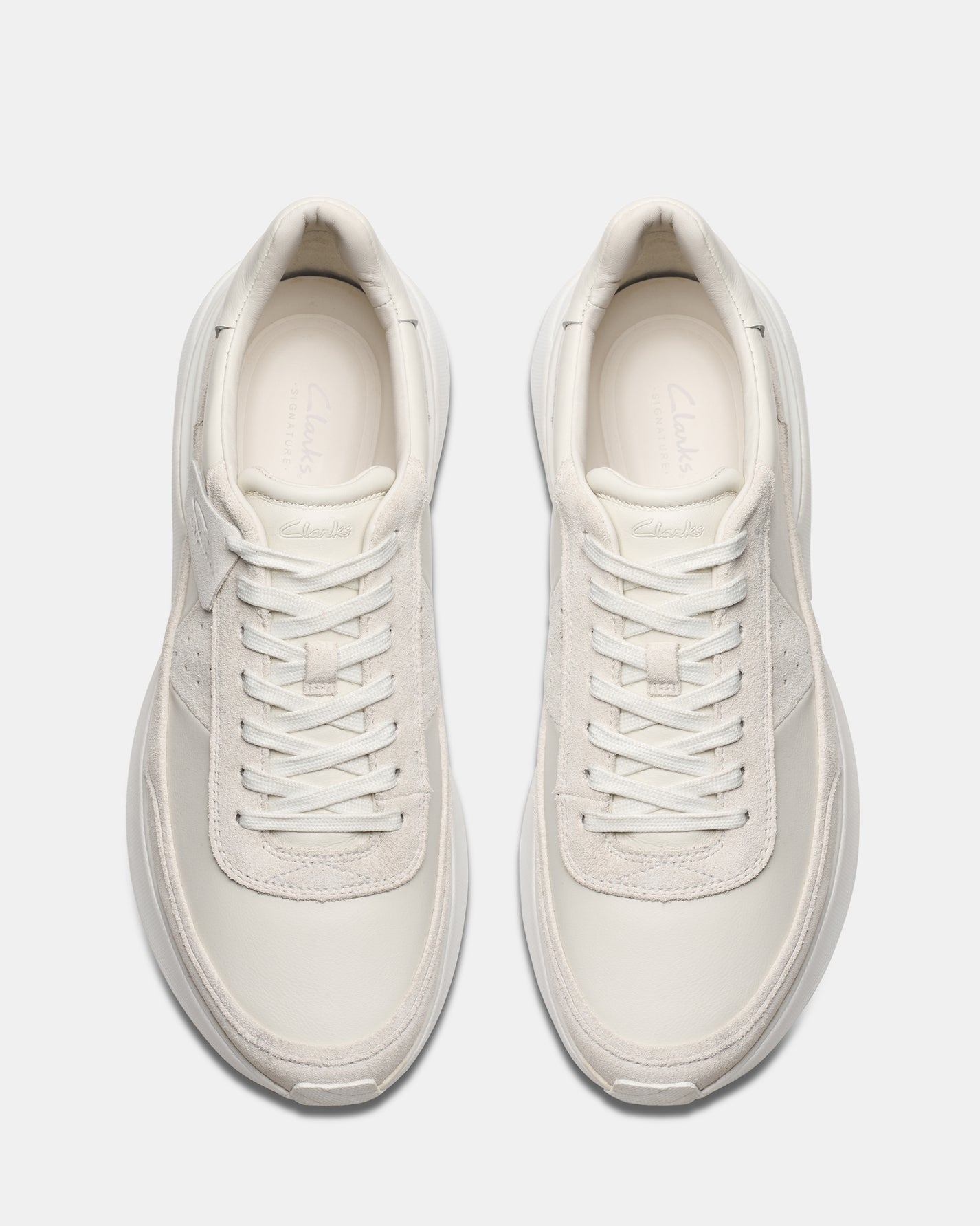 Craft Pace White Leather – Clarks