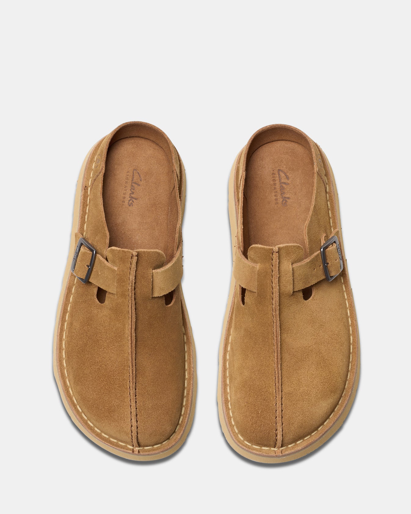 Solsbury Mule Cola Suede – Clarks