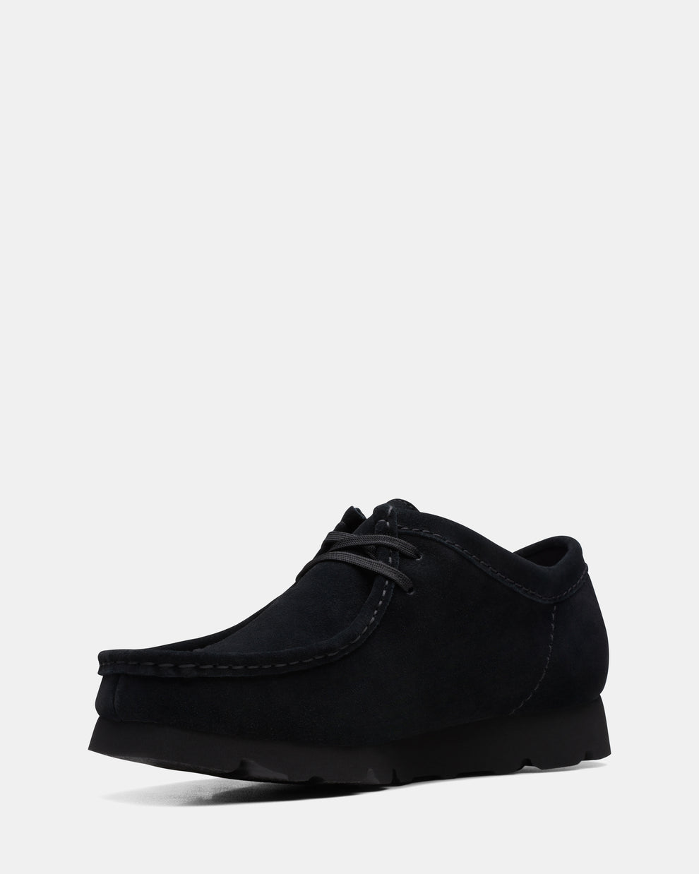 Wallabee Gore-Tex Black Suede – Clarks